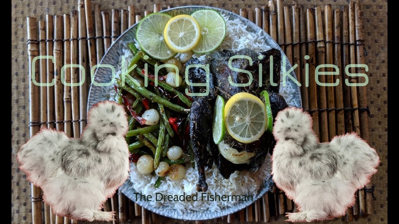 Cooking Silkie aka Black Chicken The Dreaded Fisherman - YouTube