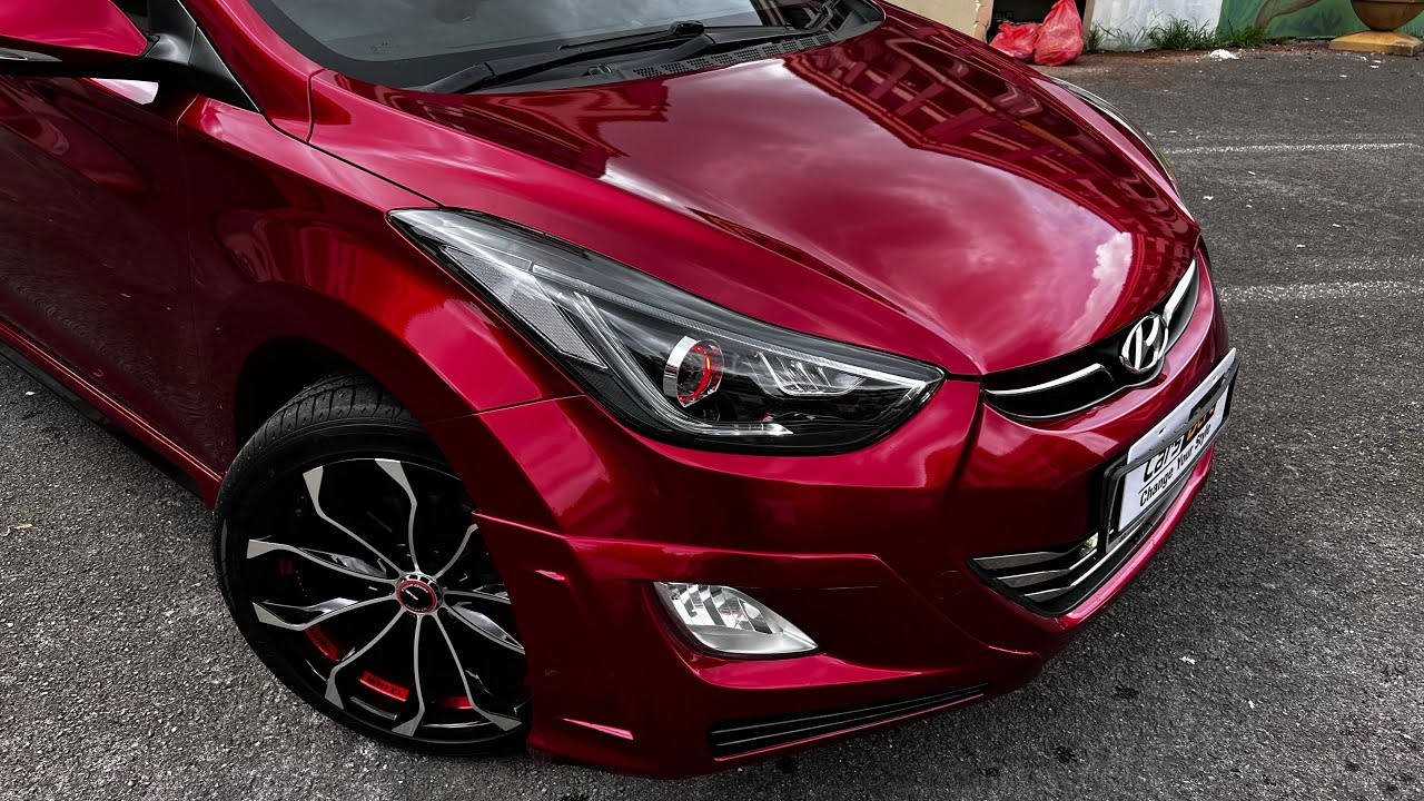 Hyundai Elantra x Cherry Red CarsDere - YouTube
