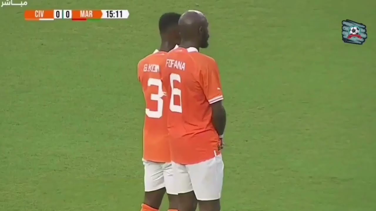 ملخص مباراة المغرب وكوت ديفوار 1 1 اهداف المغرب وساحل العاج Maroc Vs