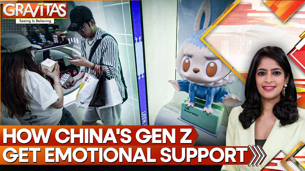 China's Gen Z Turn To Plush Toys, AI for Emotional Support | GRAVITAS ...