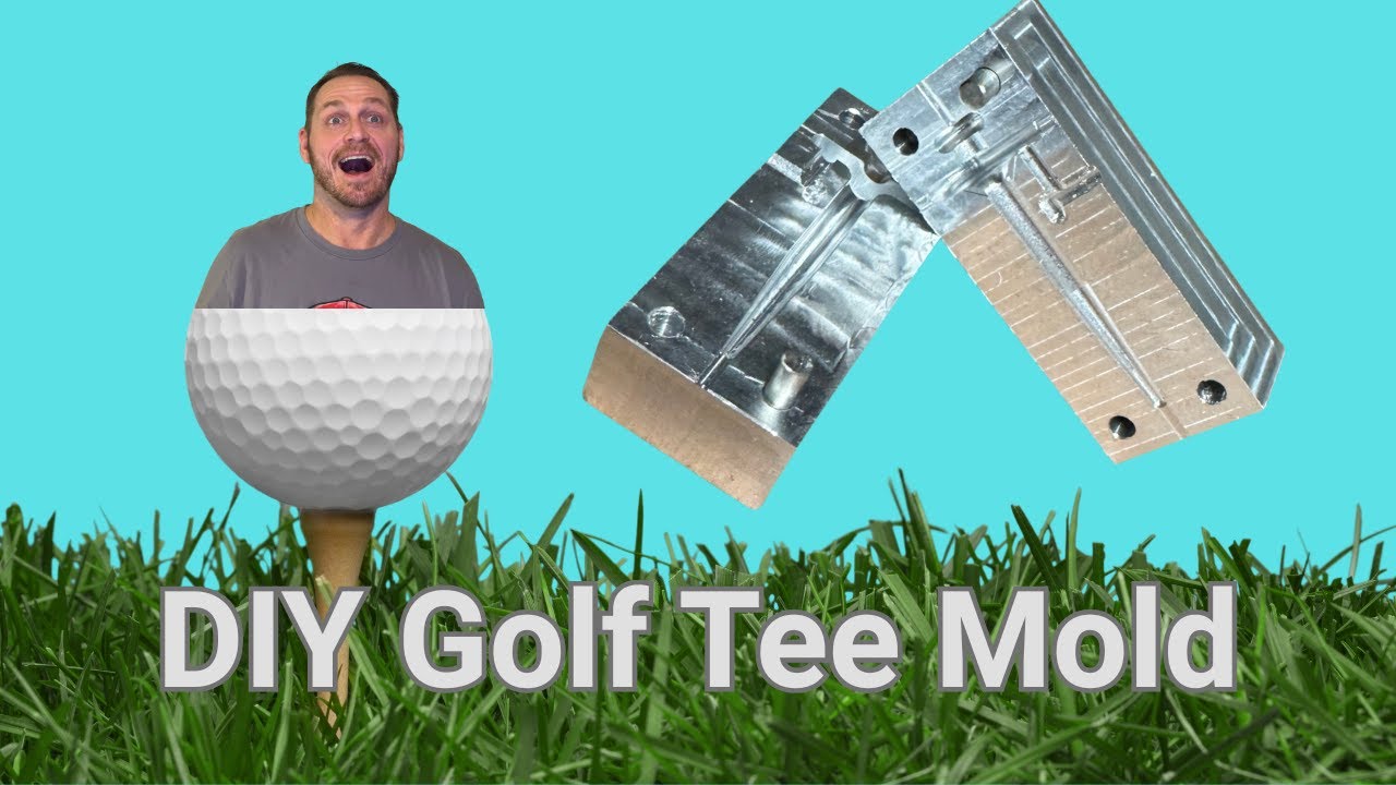 CNC Machining an Aluminum Golf Tee Mold for Home Injection Molding ...