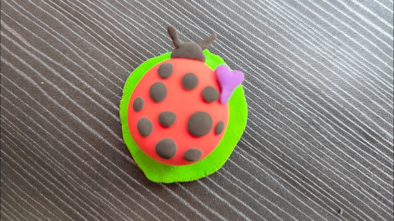 Ladybug| How to make a ladybug | 🐞 Playdough - YouTube