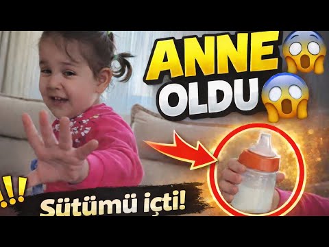Ela Anne Oldu! Bebekle İlk Anları 😱🍼 (Çok Tatlı Bir Karışıklık