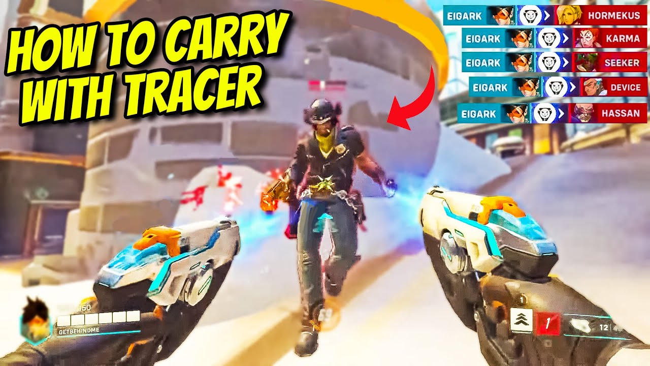 This Is How You SOLO Carry As TRACER In Overwatch 2 - YouTube
