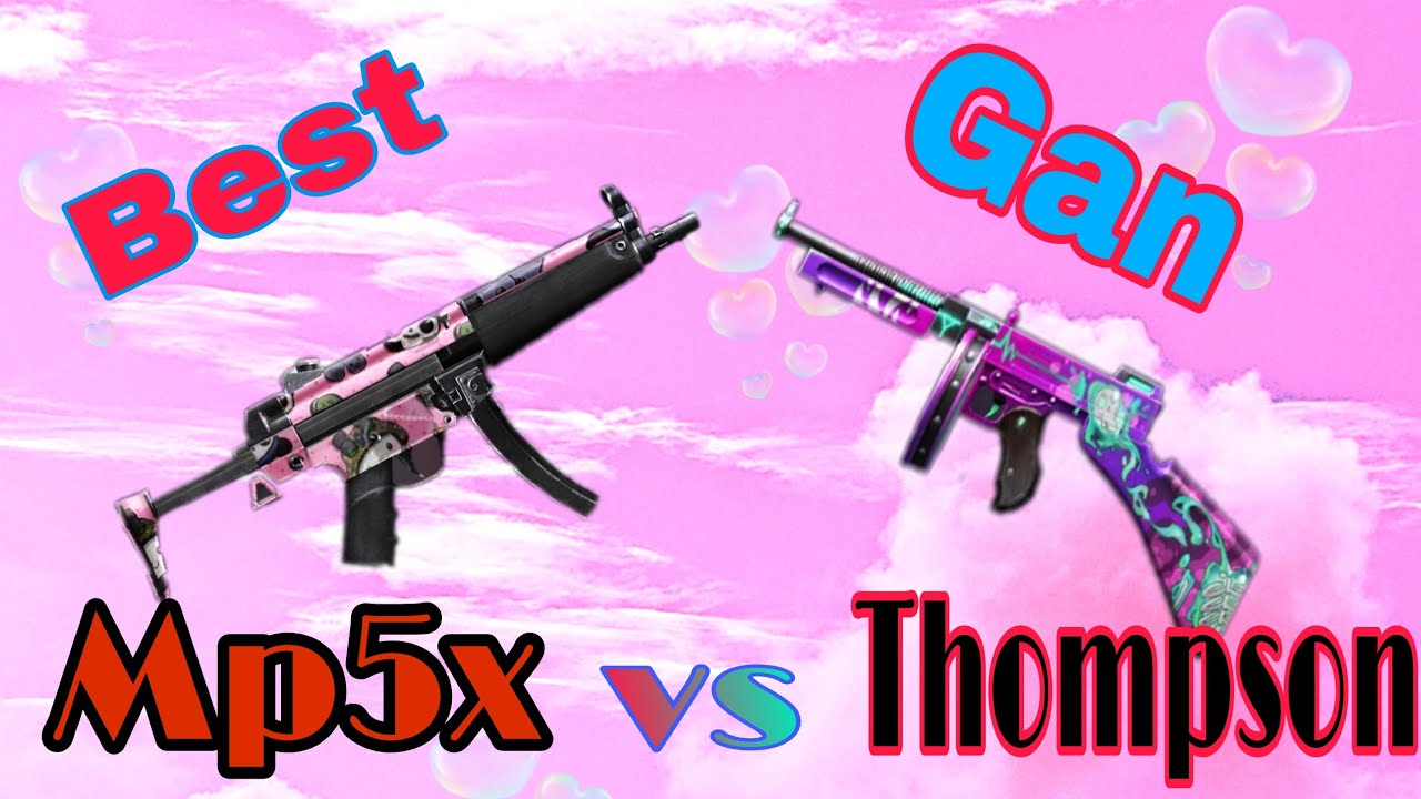 MP5X vs Thompson Konce Gan Asha Ha || mp5 vs thompson best gan - YouTube