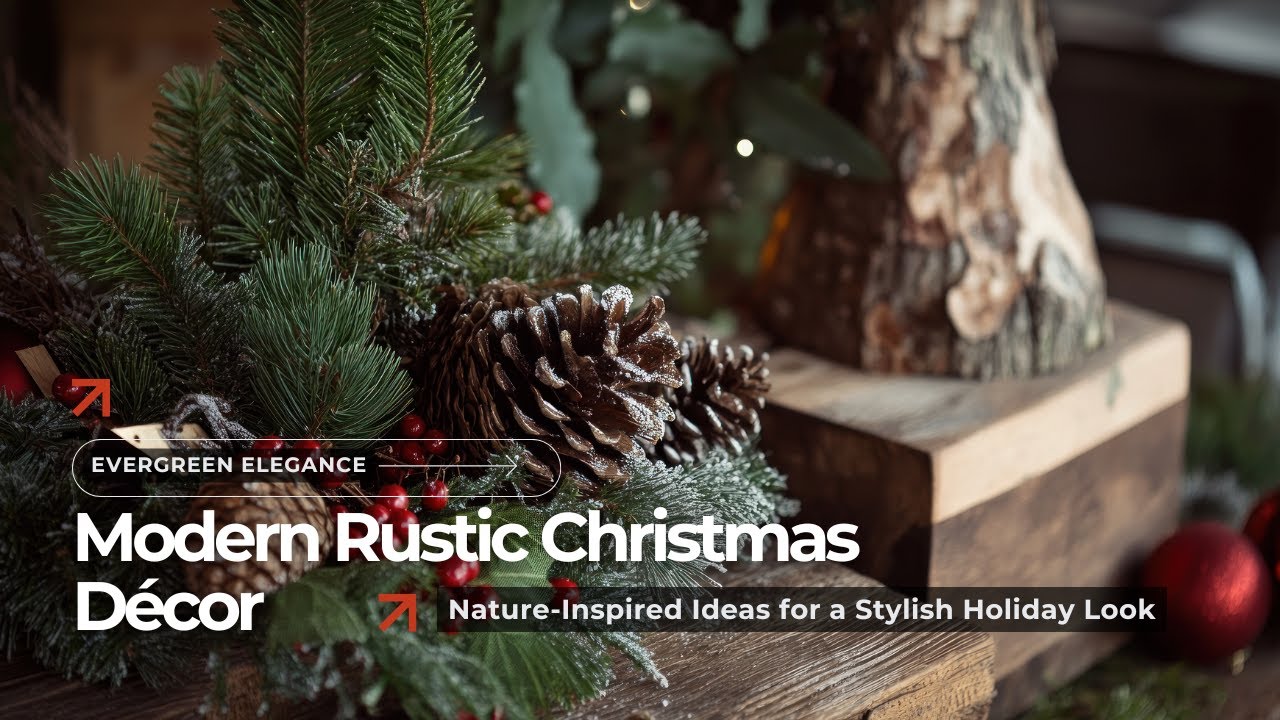 Modern Rustic Christmas Décor: Nature Inspired Ideas for a Stylish ...