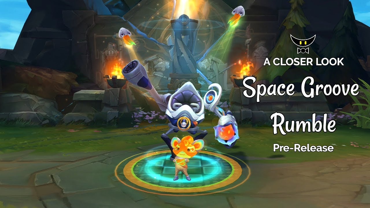 Space Groove Rumble Epic Skin (Pre-Release) - YouTube