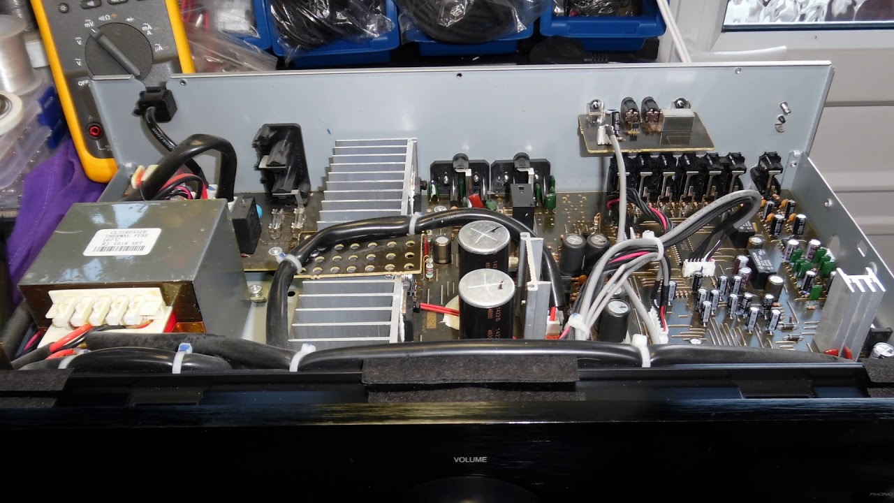 Denon PMA 720AE Amplifier Repair - YouTube