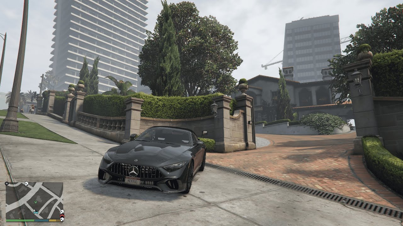"¡Experiencia Explosiva! GTA V con Mercedes SL63 AMG: ¡Descubre la ...