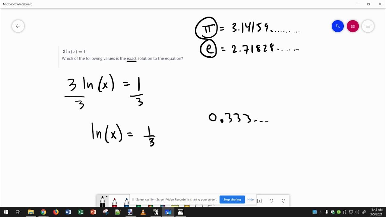 7 10 Natural Log And e YouTube 7-10-natural-log-and-e-youtube