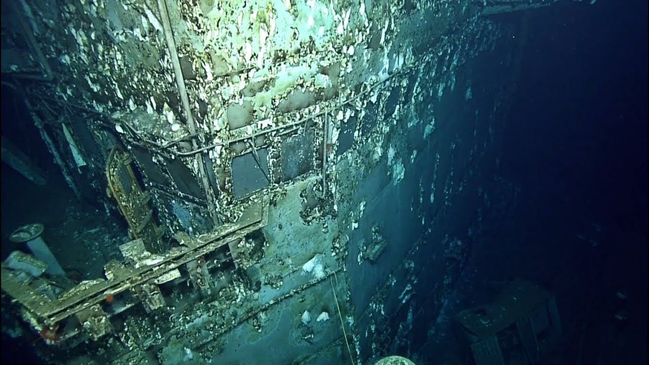 The Wreck of USS Peterson - A Very Modern Shipwreck - YouTube