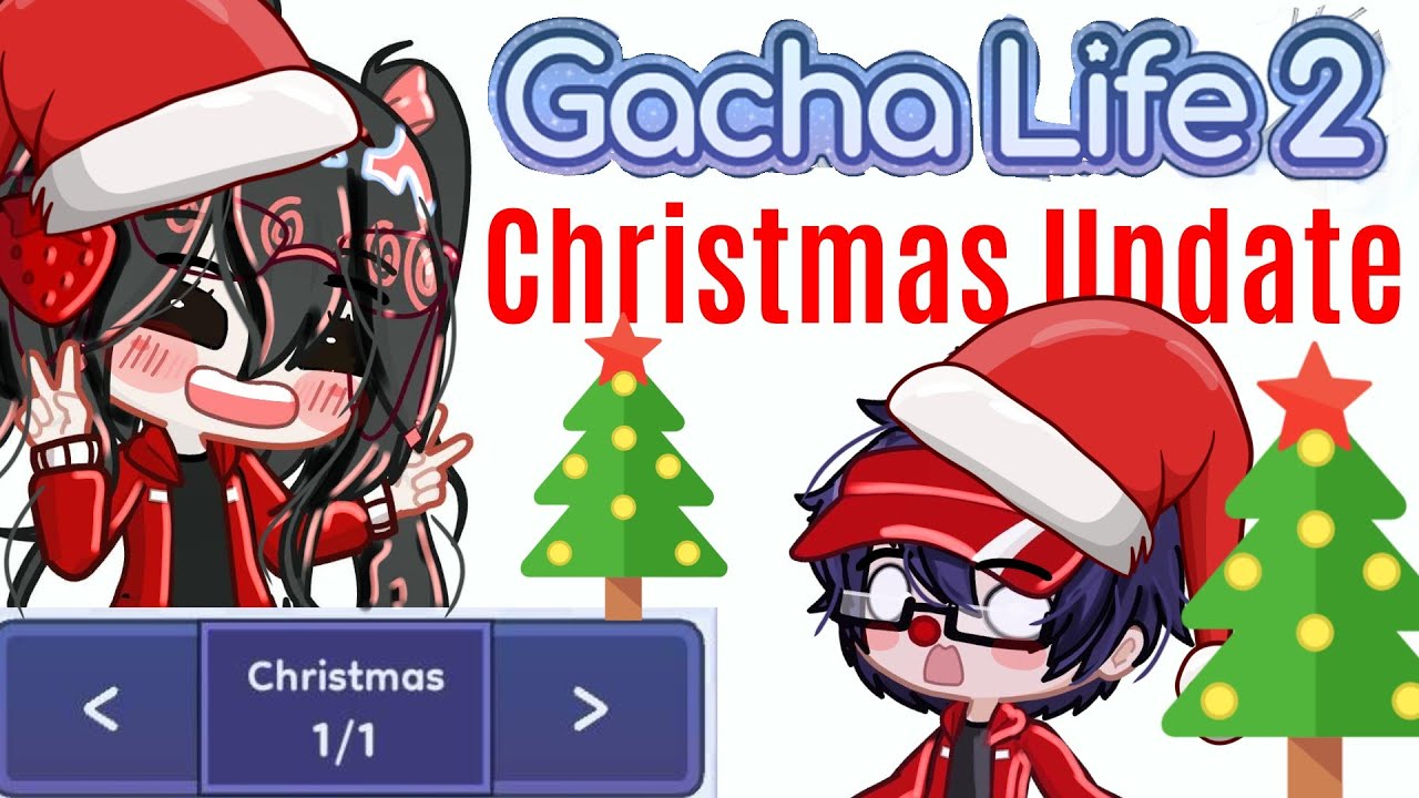 Luni is the New Santa?? | Gacha Life 2 Christmas Update (Coming soon ...