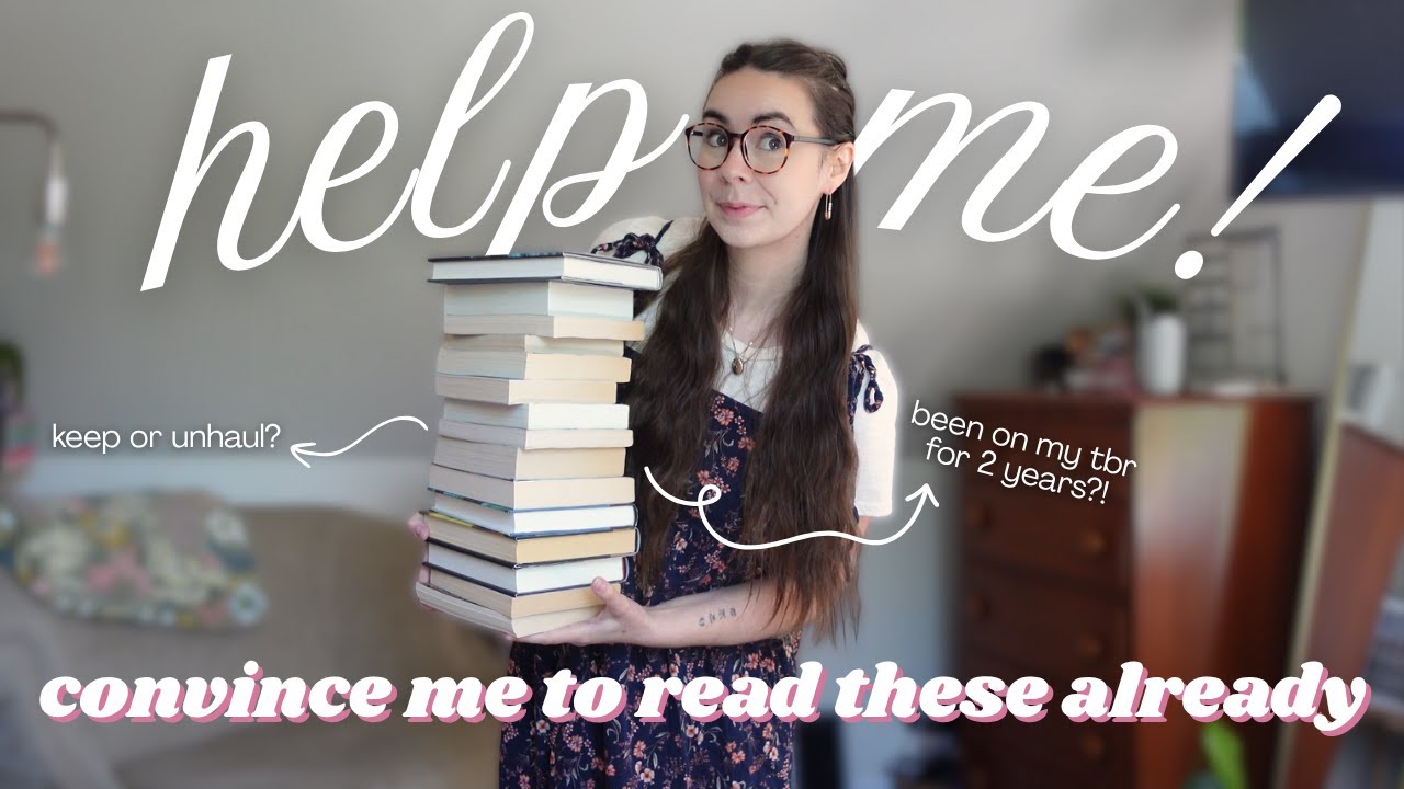 I need to read these books or they need to GO... - YouTube