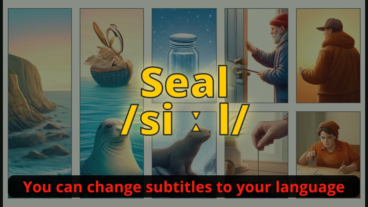 Seal meaning with 5 examples - YouTube
