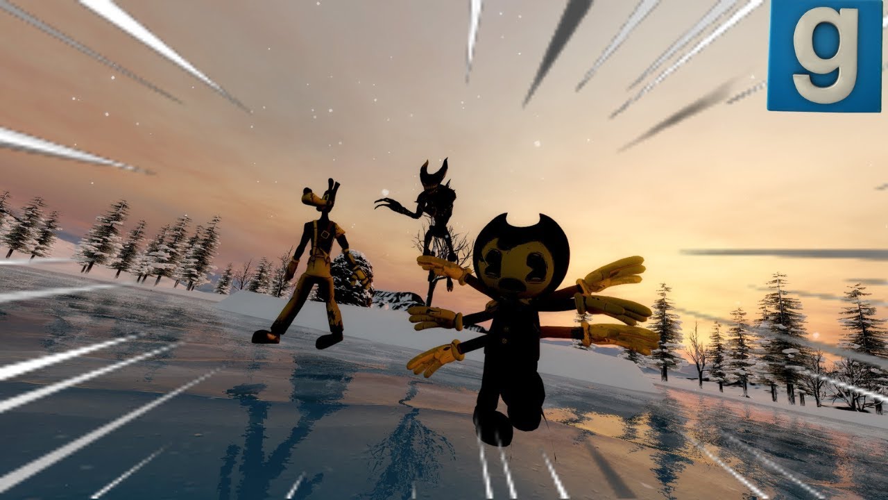 Gmod BATDR | Bendy And Buds on ICE! - YouTube