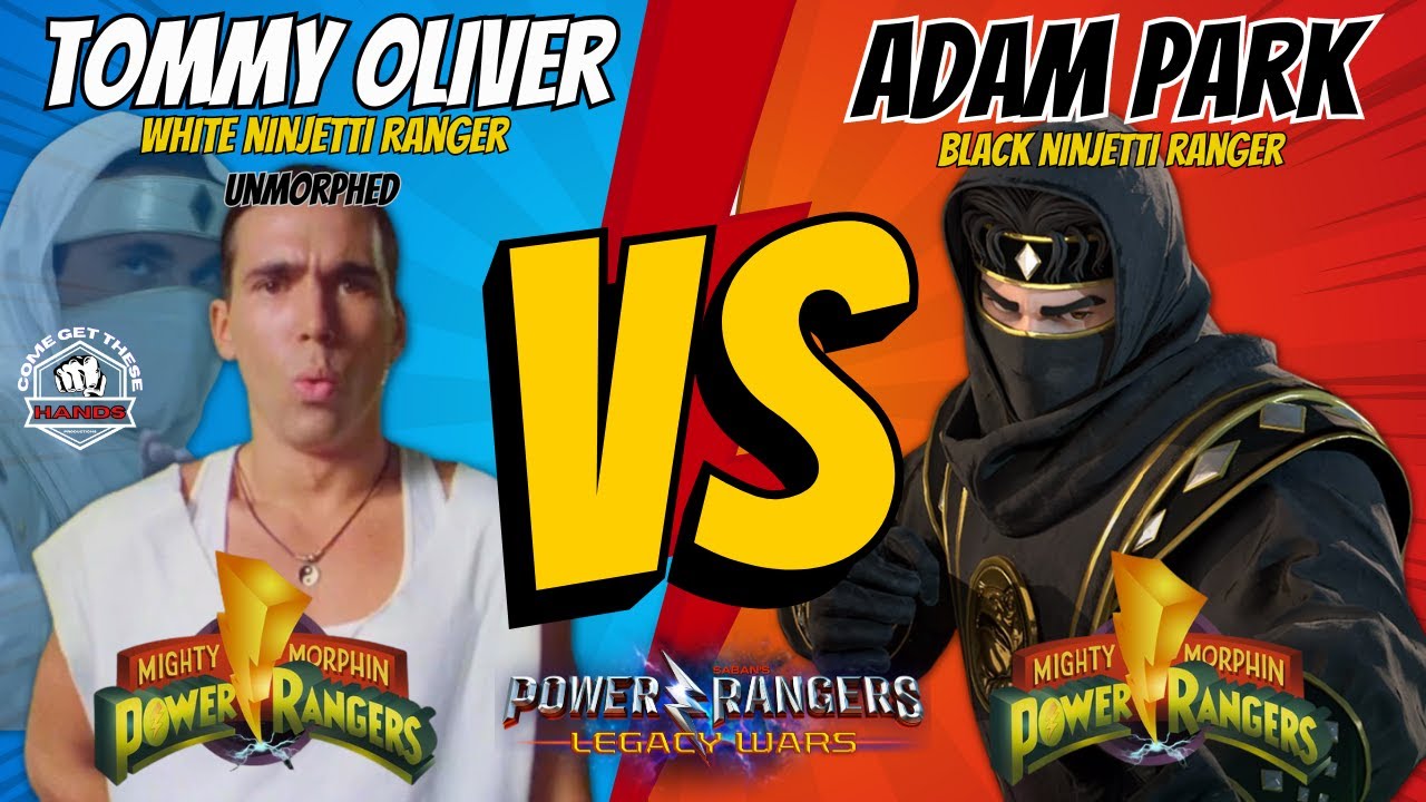 Power Rangers Legacy Wars | White Ninjetti Tommy Oliver Vs Black ...