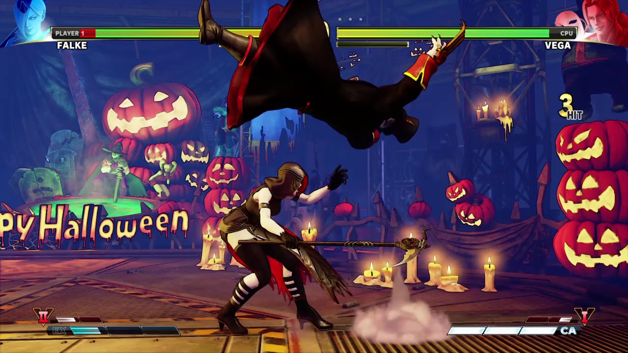 STREET FIGHTER V Falke vs Vega - YouTube