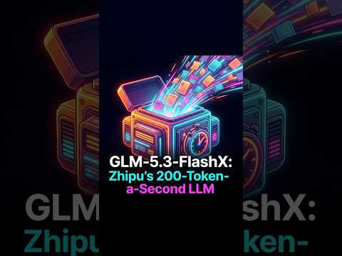 Zhipu AI GLM-5.3-FlashX release #Shorts