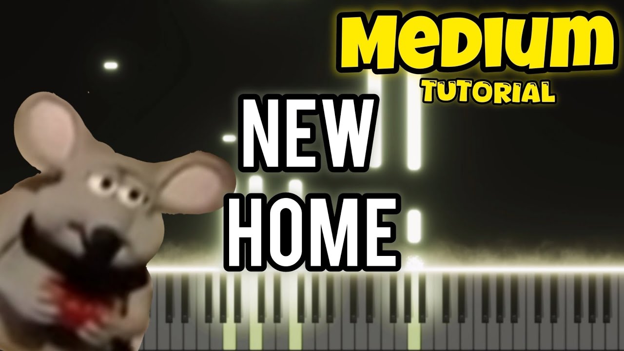 New home by Austin farewell - lonely mouse eating | piano tutorial # ...