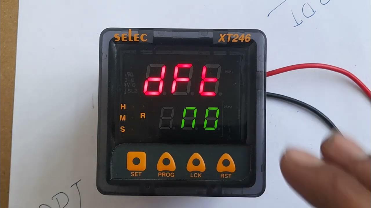SeLec XT246 model Digital Timer// Cycles Timer ⏲️ // Automation Timer # Spark Tech Electrical ...