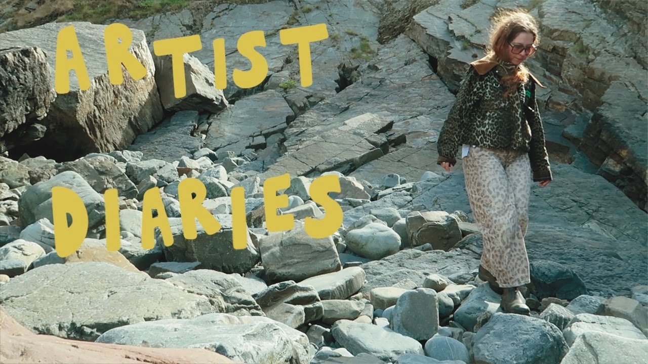 artist diaries - the Cornish coastline and feeling inspired again ☁︎ ...