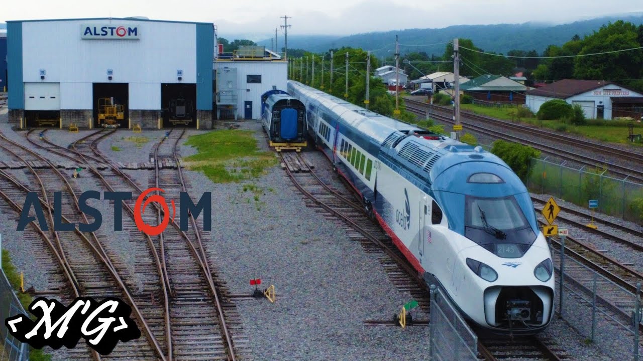 Aerial Tour of Alstom Hornell - YouTube