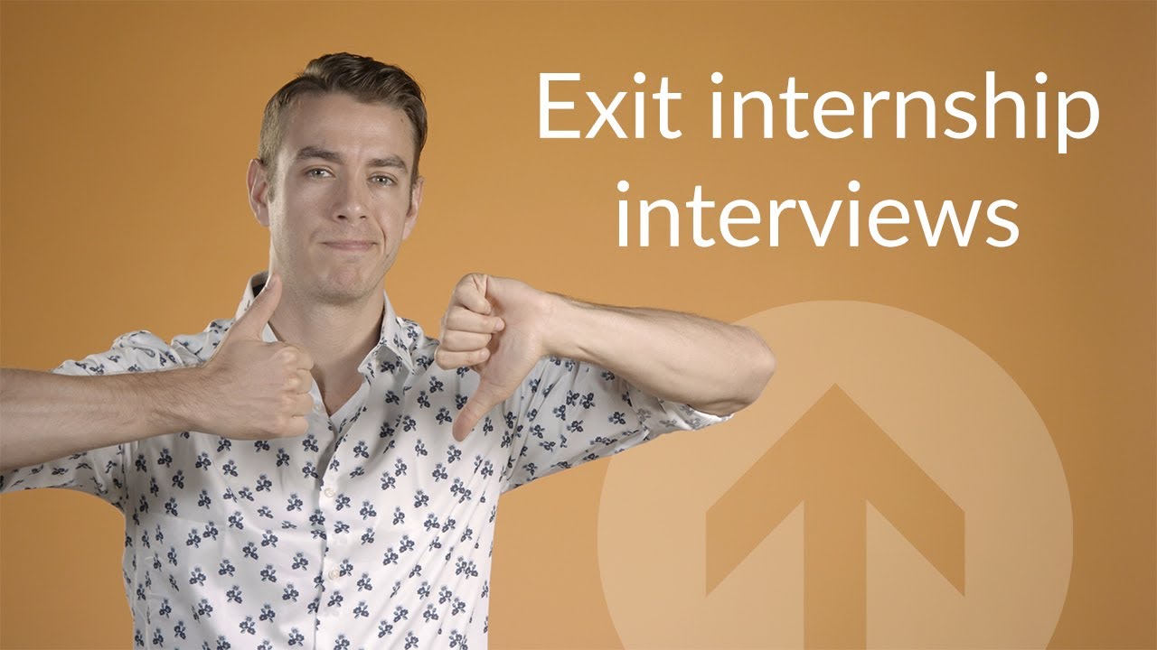 Exit internship interview do's and dont's - YouTube