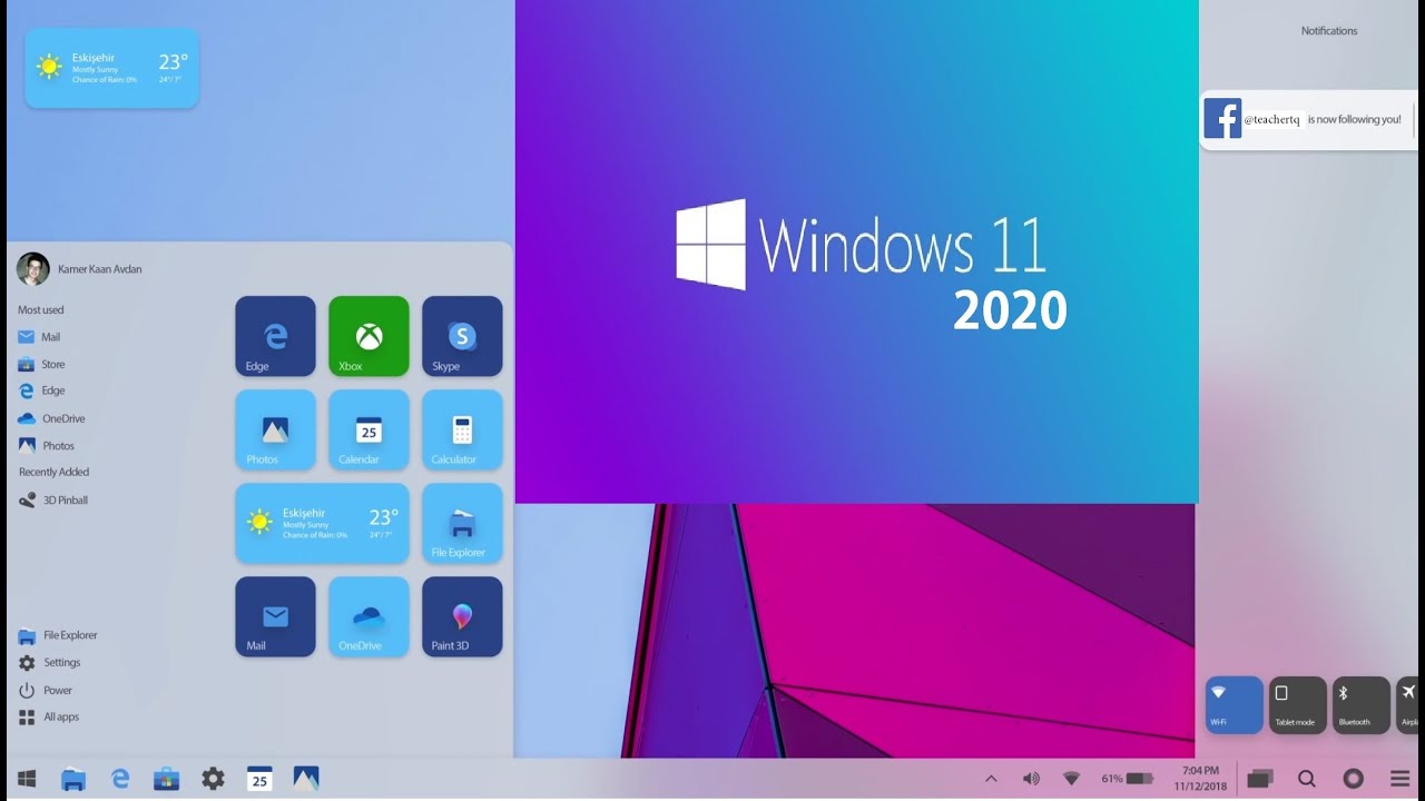 WINDOW 11 2020 LASTEST WINDOW - YouTube