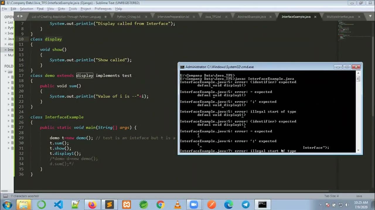 Core Java - 9. Interface + User Define Package - YouTube