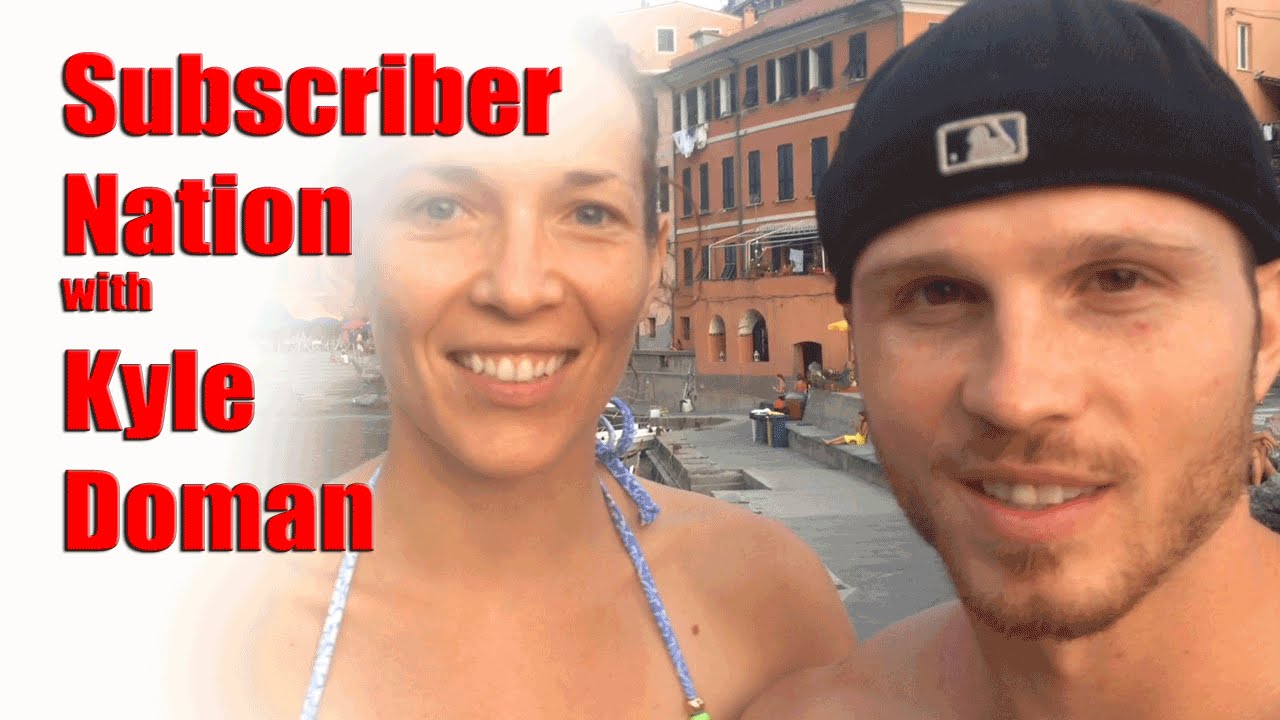 Interview: Kyle and Lisa, travel vloggers in Italy - YouTube