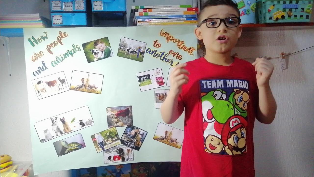 My First Oral Presentation 2021 First Grade - YouTube