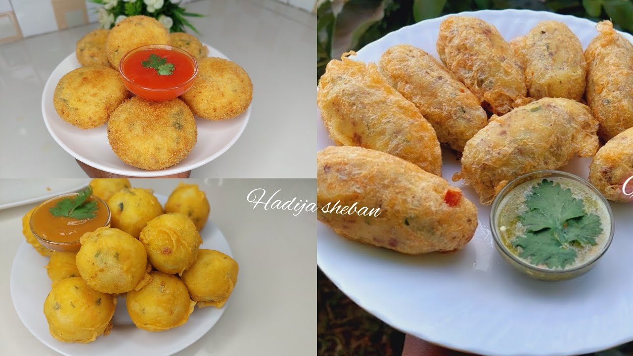 Snacks aina tatu za viazi tamu sanaa/3 easy potatoe recipes #potato ...