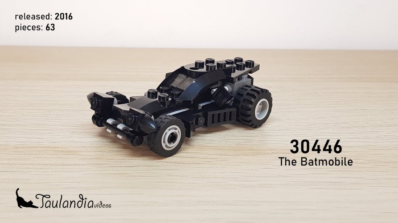 LEGO DC Comics 30446: The Batmobile (2016) - Unboxing and speed ...