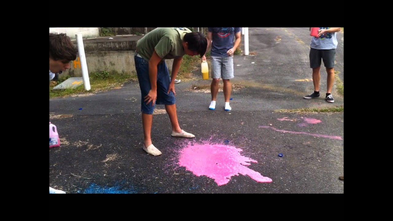 3L Rainbow Milk Challenge #2 - YouTube