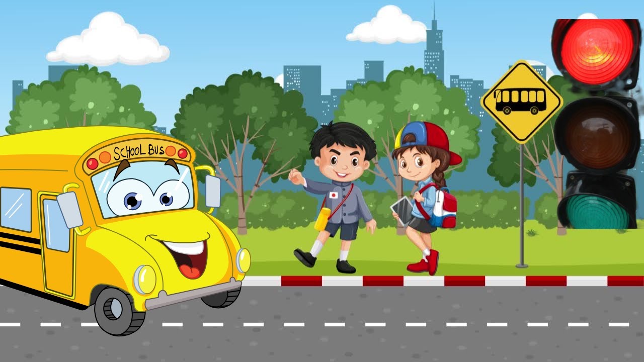 Wheels on the Bus + Brain Fun | Educational Sing-Along for Kids ...