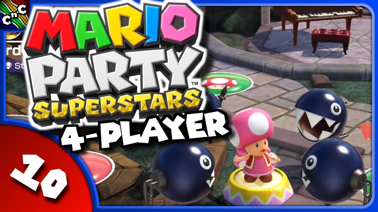 CHOMP CALL CHAOS! | Mario Party Superstars Episode 10 (4 Player ...