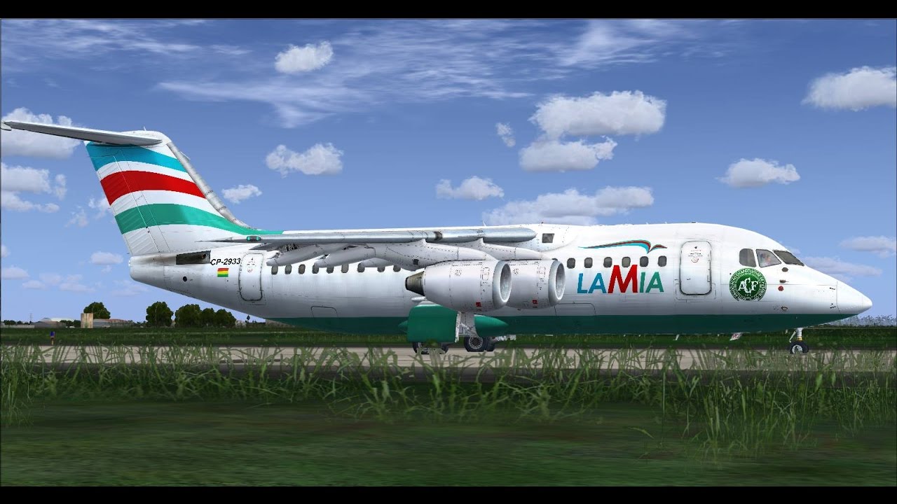 Vuelo Lamia 2933 Chapecoense FSX audio real torre de control - YouTube