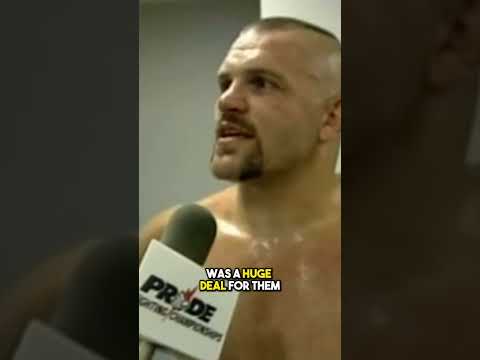 The time Chuck Liddell fought in Pride FC