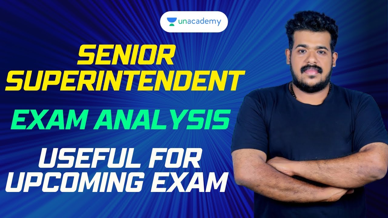 Senior Superintendent | Degree Level Main Exam | Question Paper ...