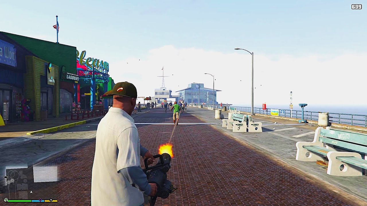 GTA V FIVE STARS WANTED LEVEL - YouTube