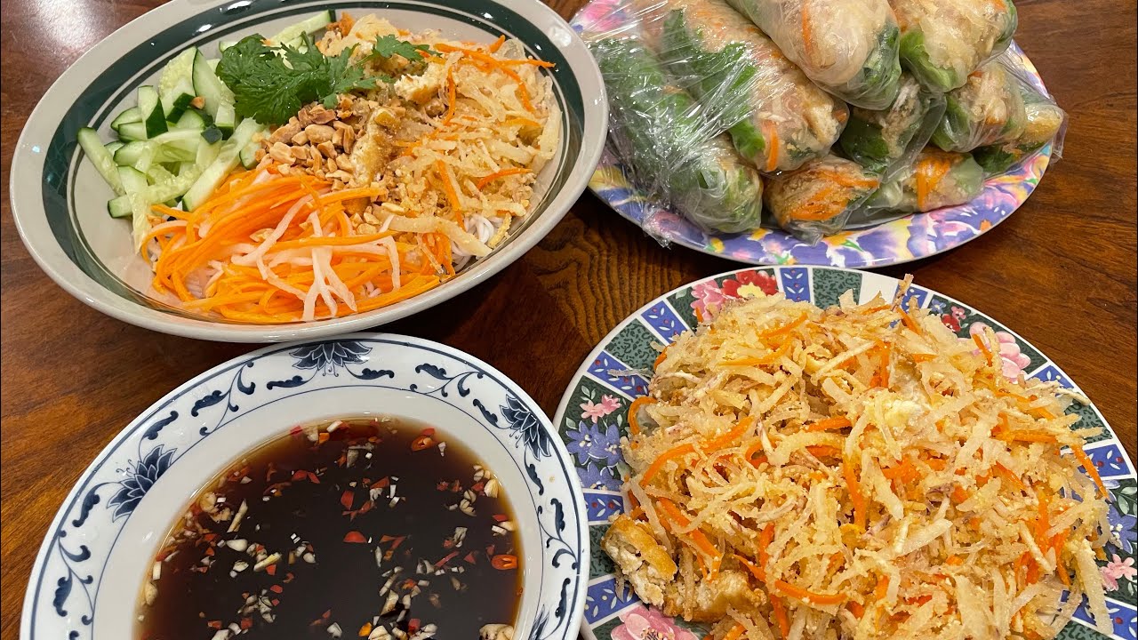 Cach Lam Bi Chay/ Dung Cho Bi Cuon Chay, Bi Bun Chay, Com Tam Bi Chay ...