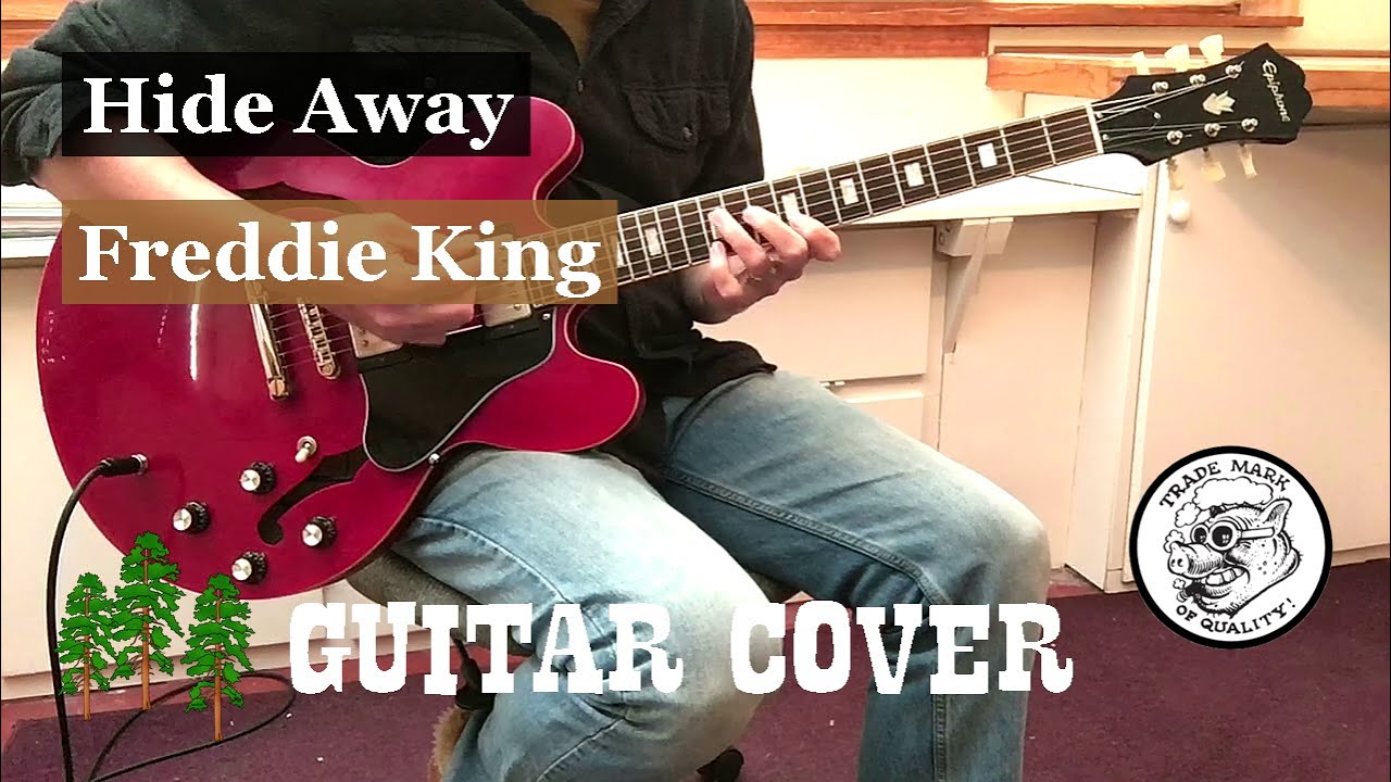 Hide Away - Freddie King Guitar Cover - YouTube
