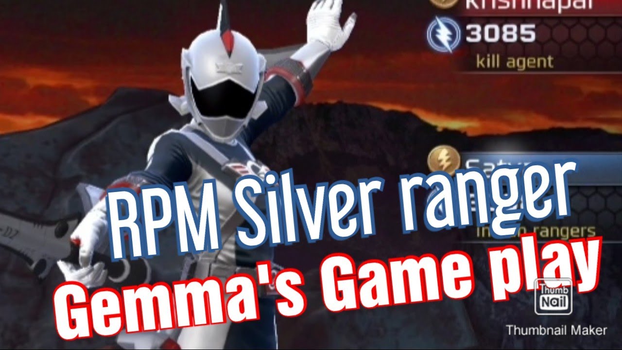 Power rangers legacy war//RPM Silver ranger Gemma Game play. - YouTube