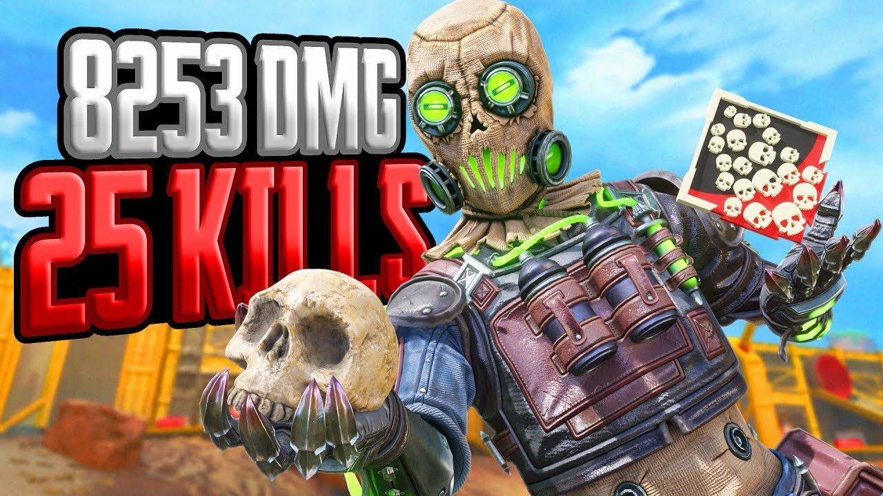 INSANE 8,000 DAMAGE SOLO and 25 KILLS Octane Apex Legends Gameplay ...