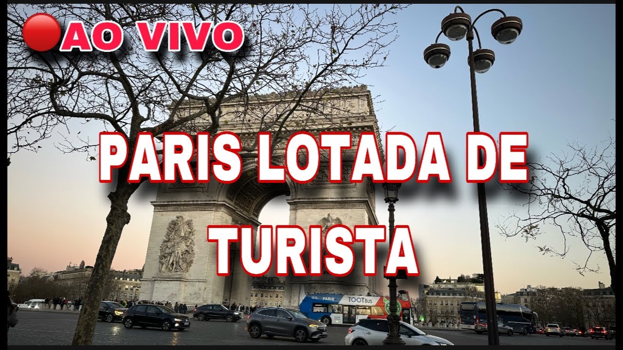 PARIS LOTADA DE TURISTA - YouTube