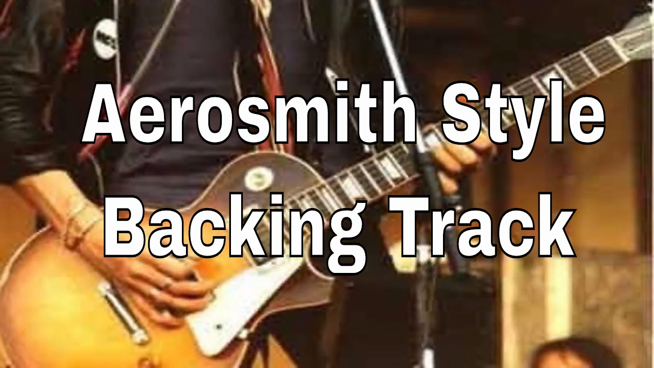Aerosmith Style Backing Track - YouTube