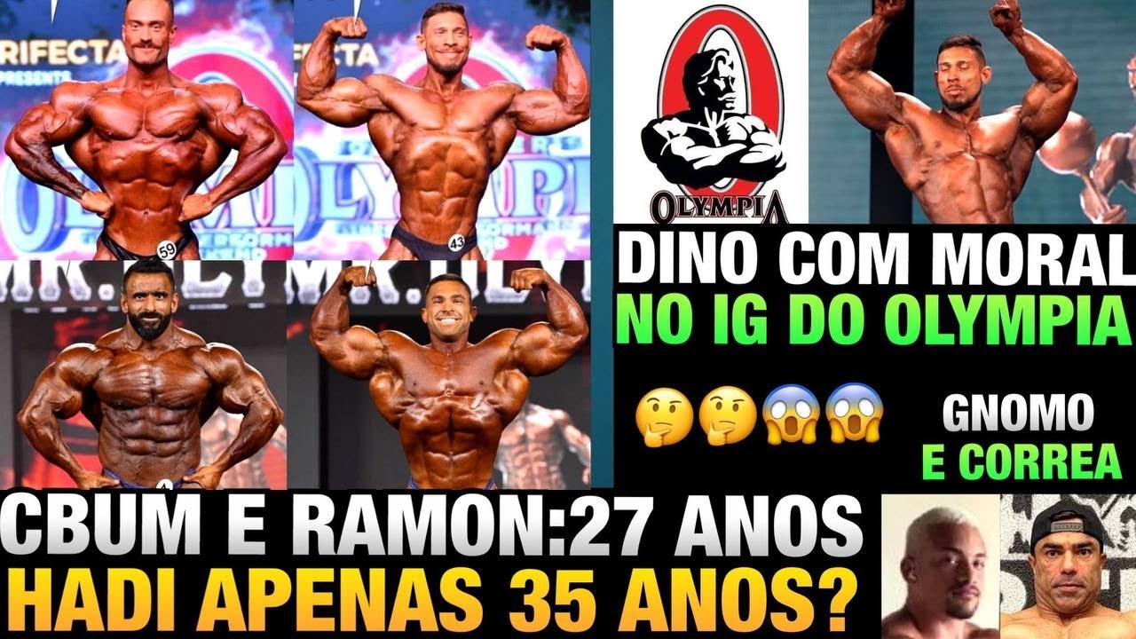 RAMON BUGANDO INSTA DO MR OLYMPIA - CBUM E RAMON COM 27 ANOS + IDADE ...