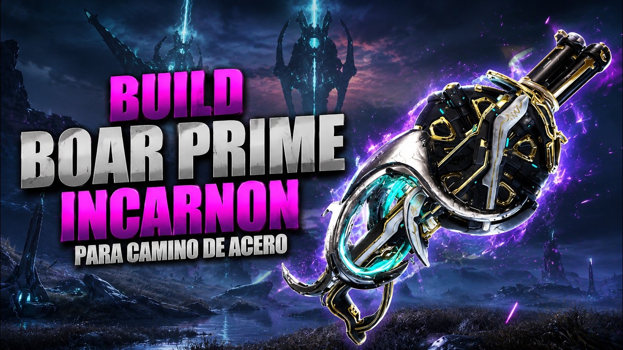 WARFRAME BUILD BOAR PRIME ICARNON I PARA CAMINO DE ACERO I TE VA A ...