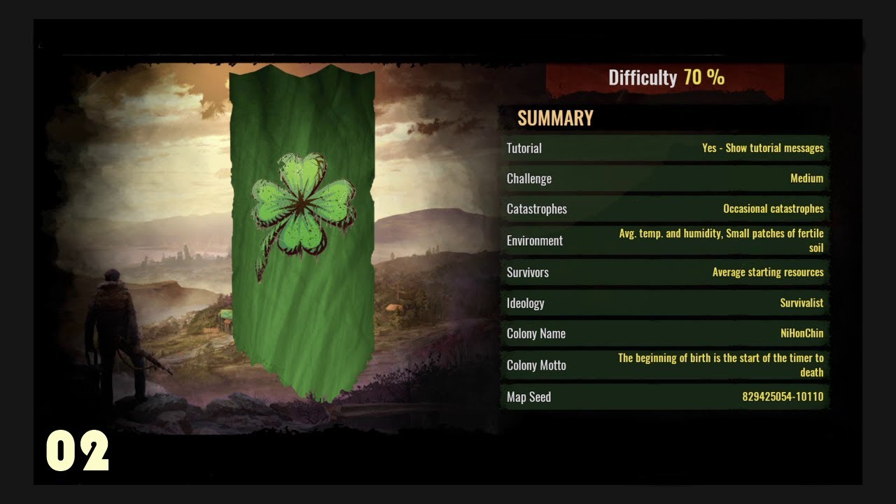 Surviving the Aftermath: Normal Game (Difficulty = 70%) - 02 - YouTube