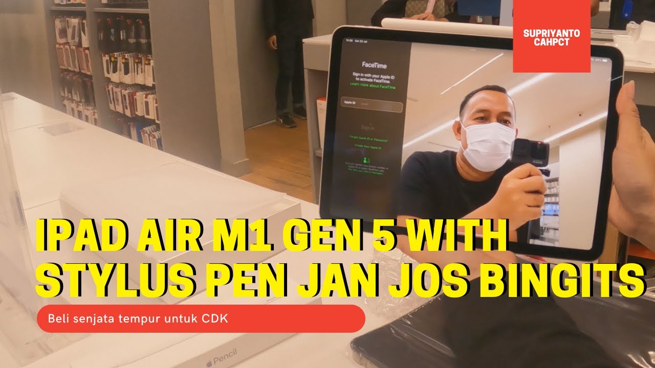 AKHIRNYA KEBELI JUGA IPAD AIR M1 GEN 5 | IBOX CENTRAL PARK - YouTube
